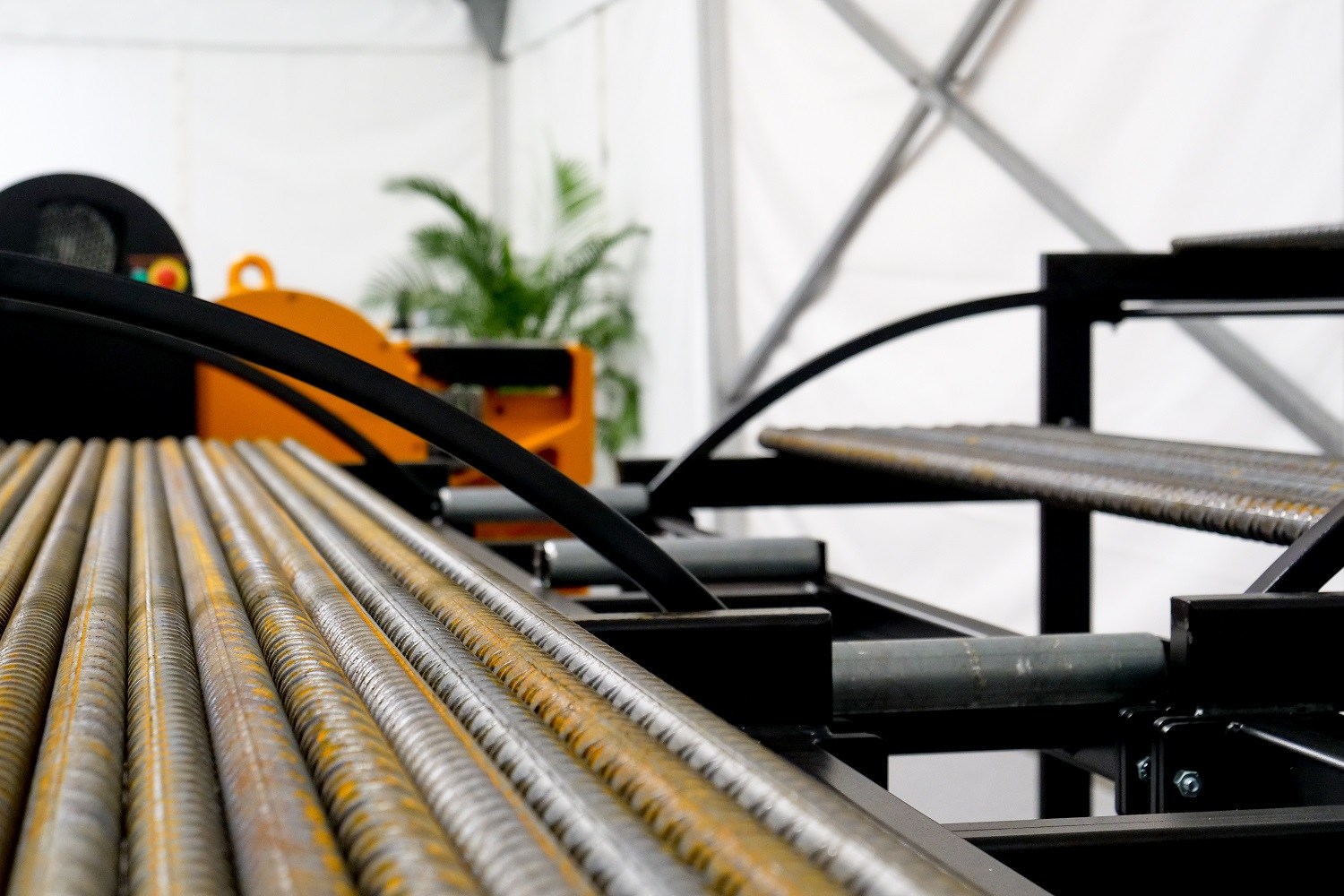 Cortadora C55 TECMOR Pro para habilitado de acero - Equipo de Ferralla