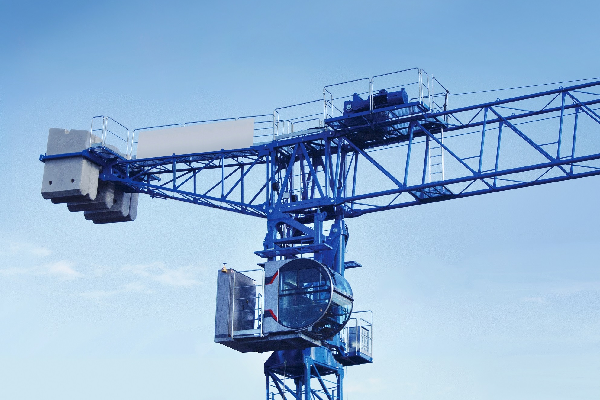 LRH174 Grúa Torre Luffing - CE Certificado Nicoletti-Castro México